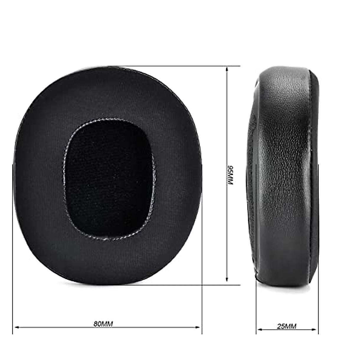 Hesh3 Ear Pads - defean QuickFit Replacement Ear Cushion Earpads Compatible with Skullcandy Crusher/Evo/Hesh 3, Venue Wireless ANC,Over-Ear Headphone
