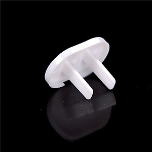 LILYRIN 50Pcs Anti Electric Shock Plugs Protector Cover Cap Power Socket Electrical Outlet Baby Children Safety Two holes
