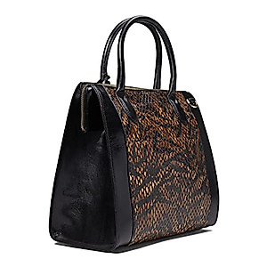 BRAHMIN Blanchard Caroline Satchel Cocoa One Size