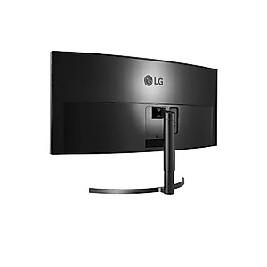 LG 38” QHD+ IPS Curved UltraWide Monitor (3840x1600) with HDR10, Dynamic Active Sync, Black Stabilizer, Flicker Safe, Reader Mode, Onscreen Control & Ergonomic Design (38BN75C-B) (Renewed)
