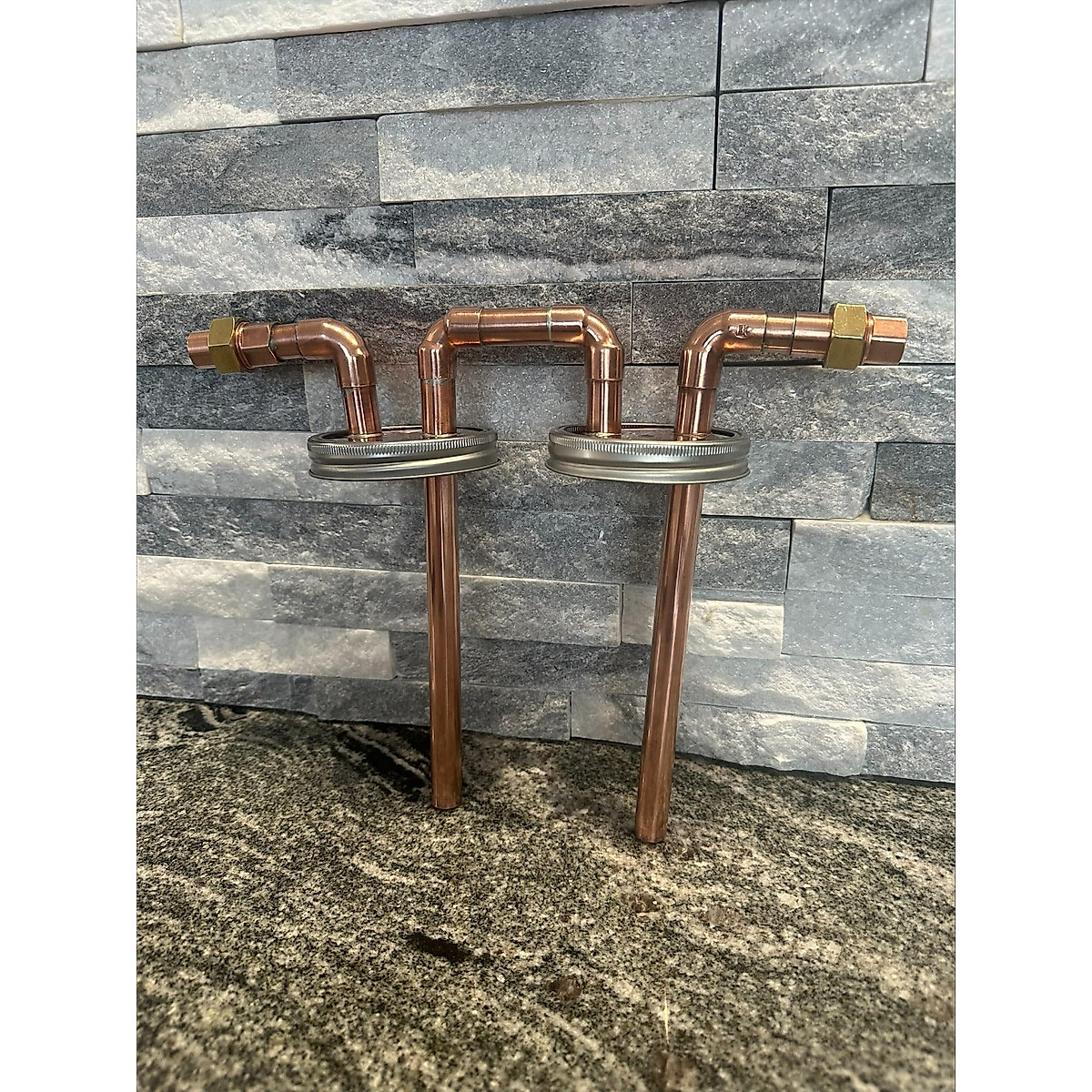 CoProof 1/2 Gallon Mason Jar Thumper Kit Double Distill A23