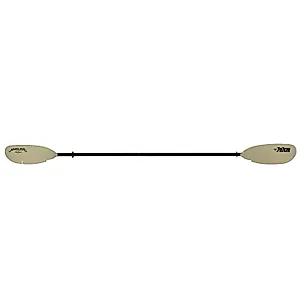 Pelican Poseidon Angler Fishing Lightweight Kayak Paddle - Built-in Retrieval Hooks - Fiberglass Reinforced (Sand, 98.5 in)
