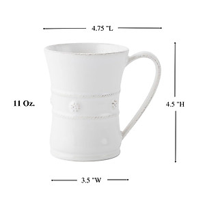Juliska Berry & Thread Mug - Whitewash