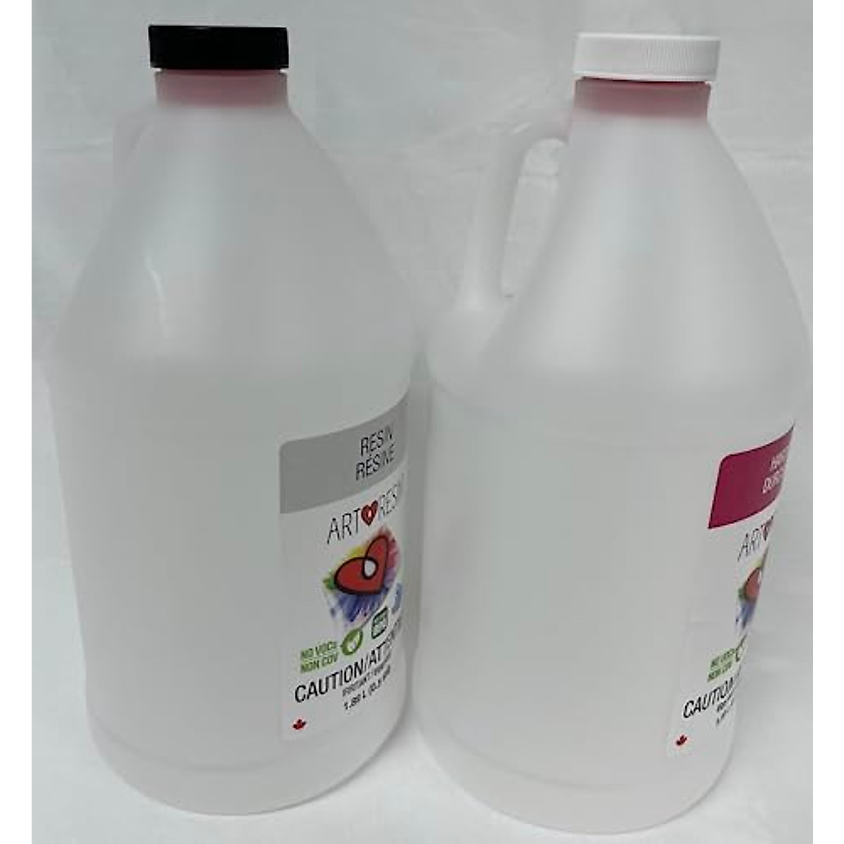 ArtResin - Epoxy Resin - Clear - Non-Toxic - 1 gal (0.5 gal Resin + 0.5 gal Hardener) (3.78L)