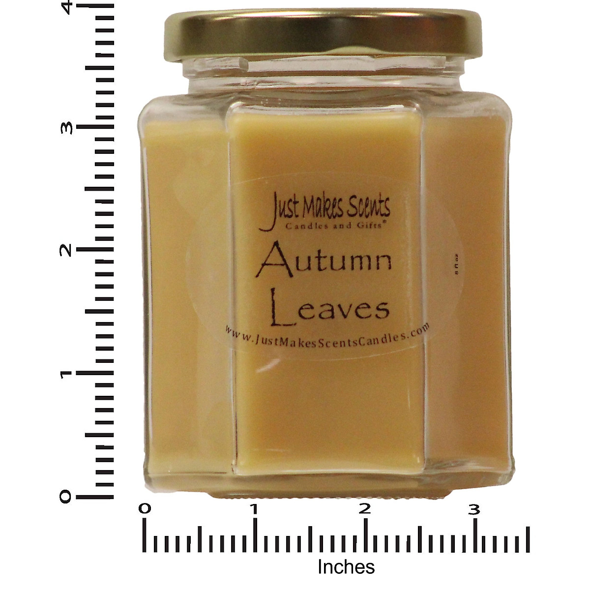 Autumn Leaves Scented Blended Soy Candle by Just Makes Scents