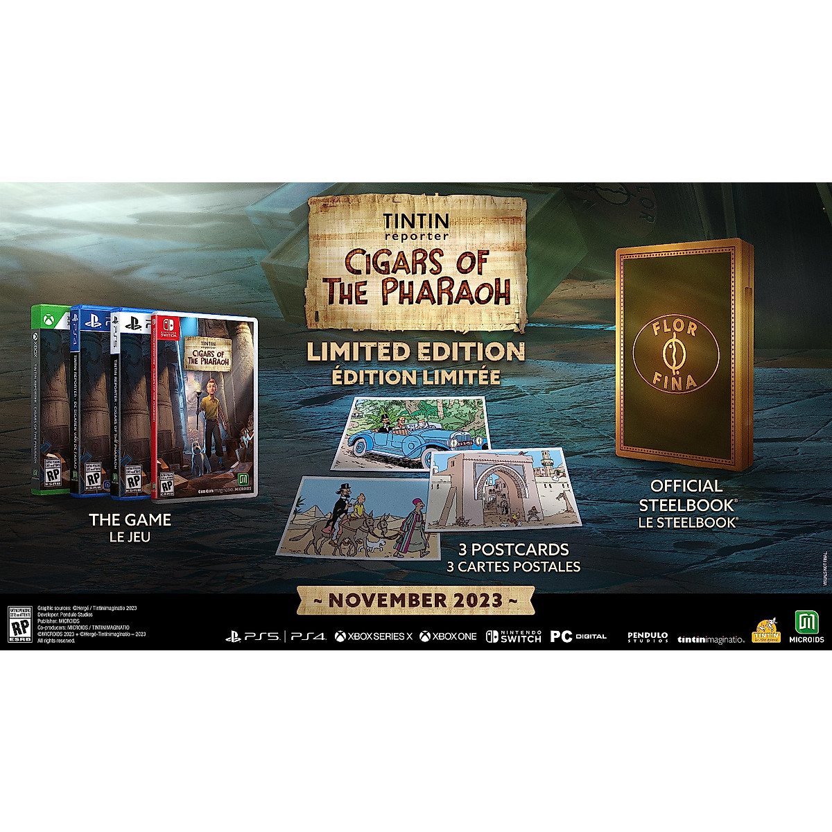 Tintin Reporter: Cigars of the Pharaoh - Limited Edition (PS5)