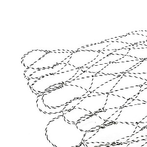 Fishing Landing Net, Fishing Net Replacement with Dia 40/50/60cm, Mesh Fishing Replacement Net for Freshwater Saltwater Fishing without Handle (50)