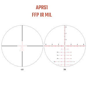 Athlon Optics Cronus BTR GEN2 4.5-29x56 Riflescope APRS1 FFP IR MIL Reticle, Black