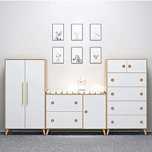 Howepet Boho Dresser Knobs - 12 Pack Boho Rattan Dresser Knobs Round, Handmade Wicker Woven with Screws for Furniture Cabinet Dresser Drawers, 12 Wooden Knobs + 1 Spare Wooden Knob