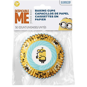 Wilton 50 Count Despicable Me 3 Minions Cupcake Liners, Assorted