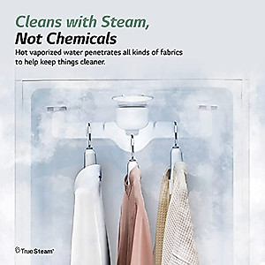 LG Styler Steam Closet | Clothes Steamer for Garments and Household Item Care | Sanitize, Deodorize, Freshen & Dry with Steam Technology & Moving Hangers| Easy Install | Wi-Fi enabled| Espresso