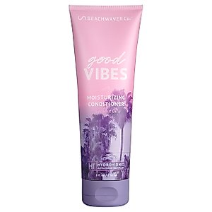 Beachwaver Good Vibes Conditioner - Coconut Milk Formula for Deep Hydration and Shine with HiX Vegan Bond Multiplers - Infused with Shea Butter to Repair, Protect, and Nourish Hair (8 Fl Oz)