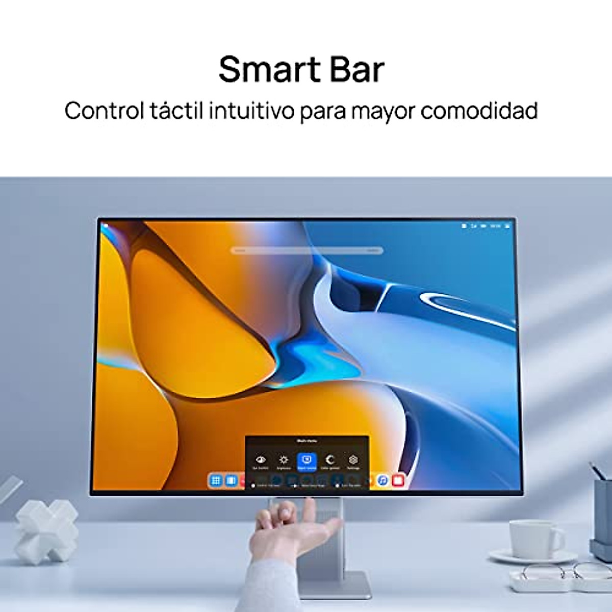 HUAWEI MateView 28.2" Monitor, 4K+ UHD Wireless 3.2, IPS, 98% DCI-P3, VESA DisplayHDR 400, Wireless Projection, USB-C, HDMI, Mystic Silver