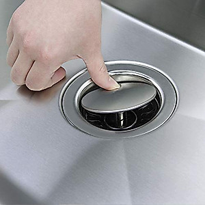 Transolid K-MTDD33229-1 Meridian 1-Hole Drop-in 50/50 Double Bowl 16-Gauge Stainless Steel Kitchen Sink Kit, 33-in x 22-in x 9-in, Brushed Finish