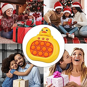 Quick Push Console with Instant Sound Feedback | Handheld Fast Speed Pushing Game | Pop The Target Interactive Educational Sensory Fidget Toy for Kids Adults | Fun Toy for Children 3-12