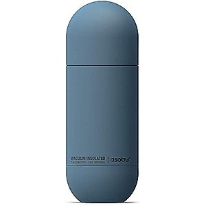 asobu Orb Bottle Blue Insulated Travel Bottle, 420 ml