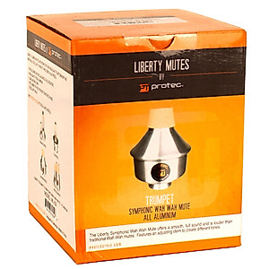 Protec Trumpet Liberty Symphonic Aluminum Wa Wa Mute ML102