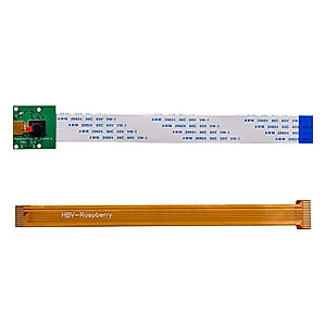 KEYESTUDIO for Raspberry Pi Camera, 5MP 1080p Camera Module with OV5647 Sensor Video Webcam for Raspberry Pi Model A/B/B+, Pi 2, Raspberry Pi 3, 3B+, Pi 4B Ras Pi 4 Zero W Camera with Flex Cable