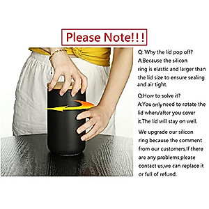 MilkyWay Ceramic Food Storage Jar Canister Modern Design Food Canisters with Airtight Seal Bamboo Lid,Loose Tea Coffee Spice Nuts Snacks Seasonings Storage Jar Canister Caddy (White 7.03oz/200ml)