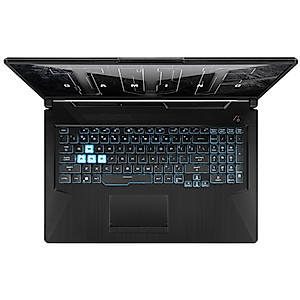 ASUS TUF F17 2022 Gaming Laptop 17.3" FHD IPS 144Hz 6-Core Intel i5-11400H 16GB DDR4 2TB SSD NVIDIA GeForce RTX 3050 4GB Thunderbolt 4 Wi-Fi 6 RGB Backlit Keyboard Windows 11 Home w/ONT 32GB USB