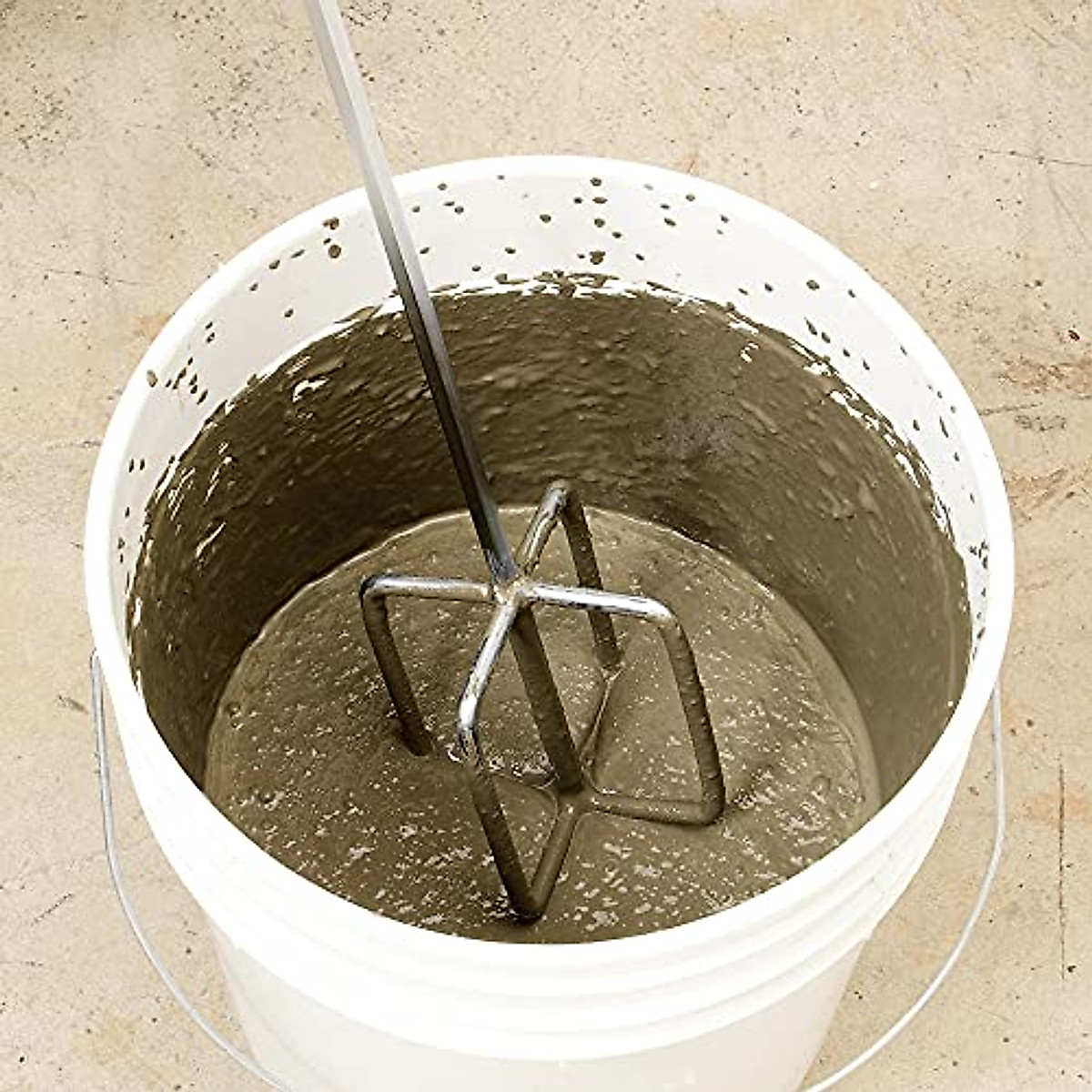 Mixing Paddle, 22 In. L, Chrome Plated