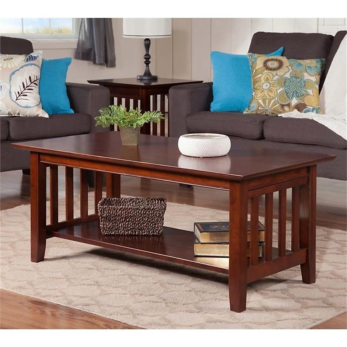 Leo & Lacey Coffee Table in Walnut