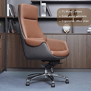 IRDFWH Office Chair High Back Office Desk Chair Executive Swivel Office Chair with Swivel Base Computer Chair Gaming Chair
