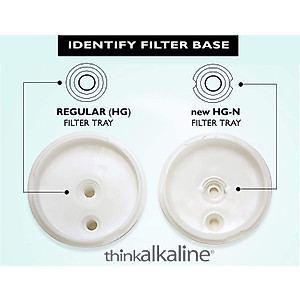 A2O WATER - MADE IN USA, Granular Activated Carbon Replacement Alkaline Water Filter with Heavy Metal Reduction for SD501, DX II, Toyo and Impart, (See Image to Identify The Models) (HG-N)