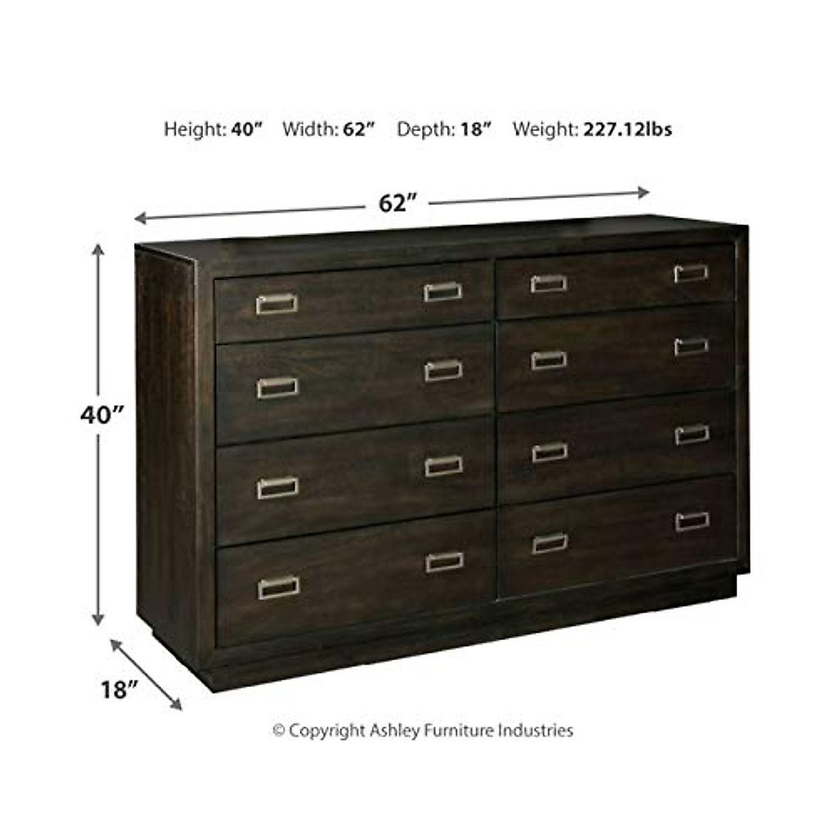 Signature Design by Ashley Hyndell Dresser, Brown