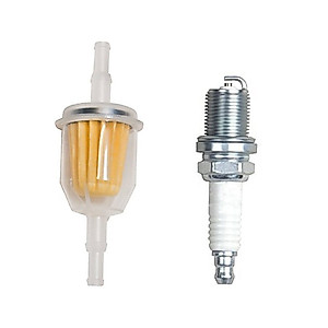 HIFROM 12 083 10-S Air Filter Pre Filter Spark Plug Fuel Filter Replacement for Kohler and Pre Filter 12 083 10-S Command Pro CV11-CV16 CV460-CV493 Lawn Mower