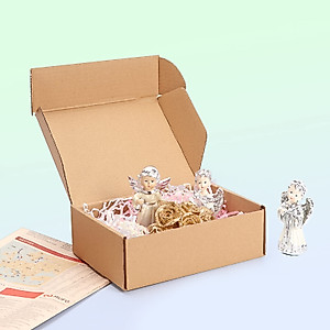 MEBRUDY 7x5x2 Inches Shipping Boxes Pack of 50, Small Corrugated Cardboard Box for Mailing Packing Literature Mailer