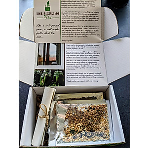 D.I.Y Pickle Kit Refills | 5 Dill & Garlic Pickle Spice Packets | The Pickling Poet