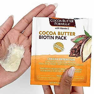 Palmer's Cocoa Butter & Biotin Length Retention Biotin Pack, 2.1 Ounce