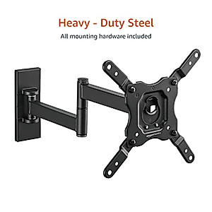 Amazon Basics Full Motion TV Wall Mount fits 12-Inch to 40-Inch TVs and VESA 200x200