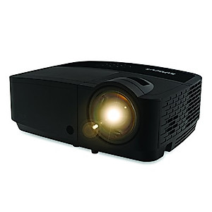 InFocus IN126STx WXGA DLP Short Throw Network Projector, 3700 Lumens, 14000:1 Contrast Ratio