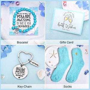 40th Birthday Gifts for Women, 40th Birthday Gifts for Her Mom Sister Friend Wife Coworke, 40 Fabulous Tumbler Gift Baskets for 40 Year Old Women, Unique 40 Birthday Gifts Ideas