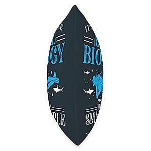 Marine Biologist Gifts for Teens, Adults, and Kids Ocean Scientist Science Biology Marine Biologist Throw Pillow, 16x16, Multicolor