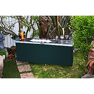 Trademark Innovations Portable Bar Table, Black