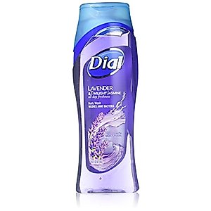 Dial Lavender & Twilight Jasmine Body Wash, 1 Count (Pack of 2)