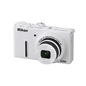 Nikon COOLPIX P330 12.2 MP Digital Camera with 5x Zoom (White)
