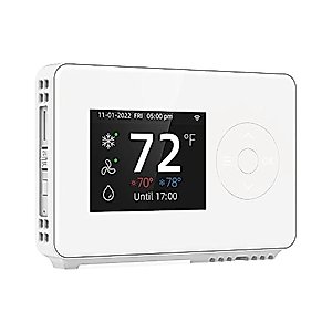 Vine Smart WiFi 7day/8period Programmable Thermostat Model TJ-225, Compatible with Alexa and Google Assistant