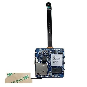 fannuoyi 2.7K Full HD Mini X1 Cameras with 70/120degree Lens for Indoor/Home/Office Security (with Battery) (PCB with 120 Degree)