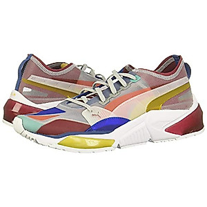 PUMA Mens LQDCELL Optic Sheer High Rise Rubarb-Sulfur Sneaker - 10