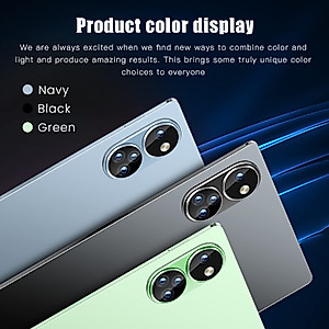 10.1 inch P10 Tablet, 4+32G Full Screen Tablets with Dual SIM Card Slots, Android 8, 1280x800 HD, WiFi, Bluetooth, GPS, 2MP/5MP Camera (Black)