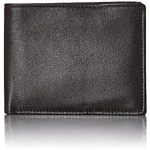 Perry Ellis Men's Gramercy Passcase Wallet, Black, One Size
