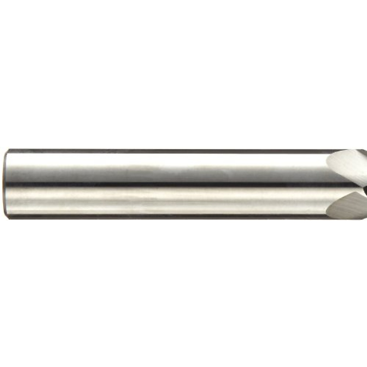 Niagara Cutter 17005449 Carbide Square Nose End Mill, Inch, Uncoated (Bright) Finish, Roughing and Finishing Cut, 30 Degree Helix, 4 Flutes, 2' Overall Length, 0.250' Cutting Diameter, 0.250' Shank Diameter
