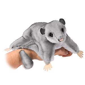 Douglas Cuddle Toy Squeek Sugar Glider 12" Long with Tail