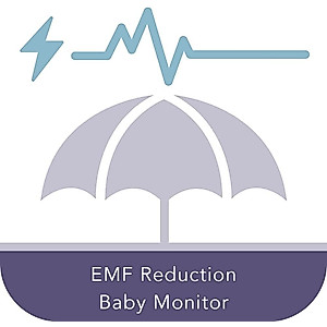 LeReve Low EMF 5" HD Baby Monitor with 2 Cameras, Auto Noise Reduction, Smart Baby Cry Detection, No WiFi, 20 Days Battery Life, 2-Way Talk, Lull + LeReve Twist Mount for LeReve LRX-5 & 52