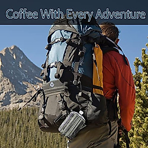 Hillbond Coffee Percolator Stainless Steel Camping Coffee Pot Outdoors 9 Cup Percolator Coffee Pot for Campfire or Stove Top Coffee Making