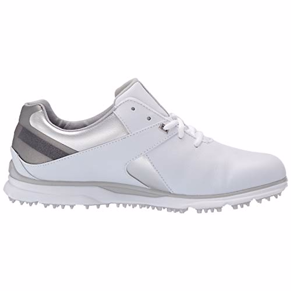 FootJoy Women's Pro|SL Previous Season Style Golf Shoes White/Silver/Grey, 5 M US
